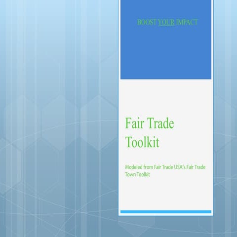 Fair Trade Toolkit | PPT