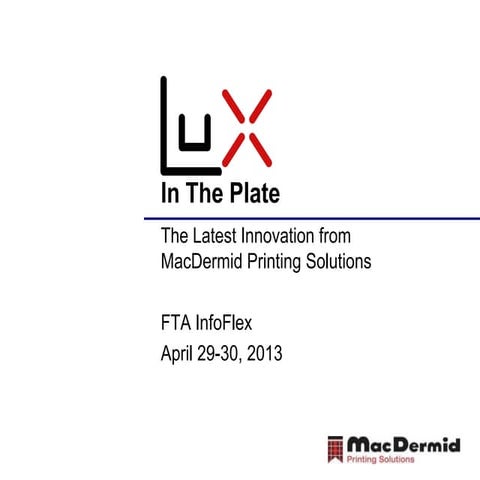 Fta 2013 LUX itp v1.0 | PPTX