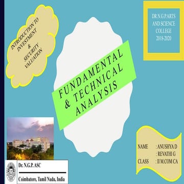 Introduction to Investment and Security Valuation | PPTX