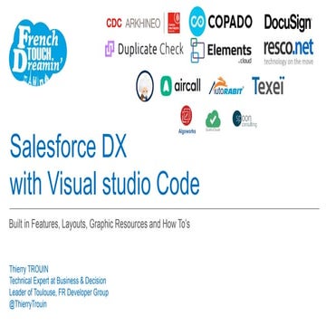 FTD19 - Salesforce DX with "Visual Studio code" | PPTX