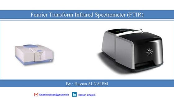 FTIR spectroscopy | PPT | Physics | Science