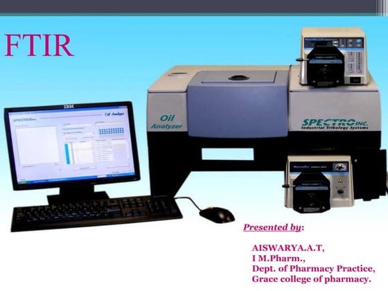 FTIR spectroscopy | PPT | Physics | Science