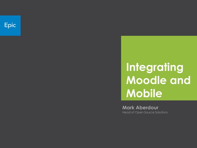 Mobile And Lms Integration Ppt