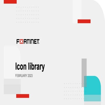 Fortinet Icon Library | PPTX