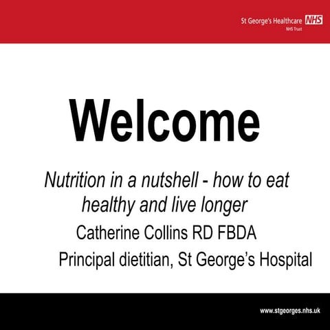 Nutrition in a nutshell | PPT