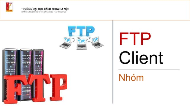 Ftp Clientserver Ppt