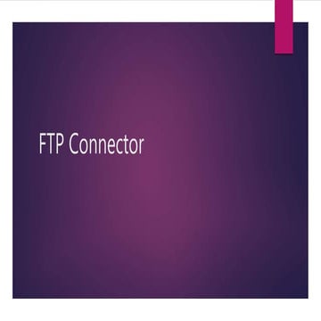 Sftp connector | PPTX