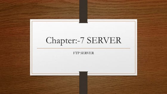 Ftp Server Linux Pdf Computing Technology And Computing