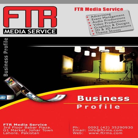 Business Profile FTR Media Service | PDF | Search | Internet