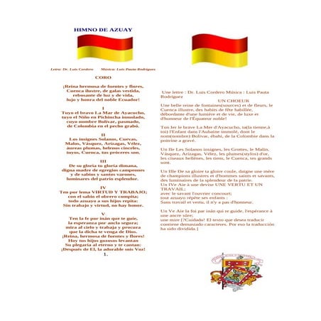 Himno a Cuenca | PDF