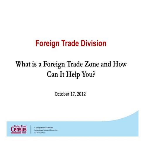 Foreign trade zone | PDF