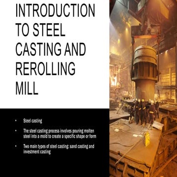 Steel Casting | PPTX