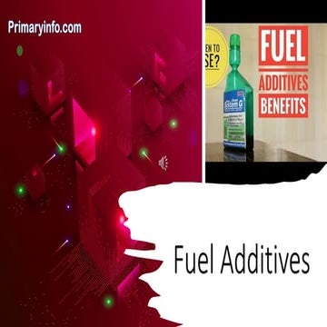 Fuel additives | PDF