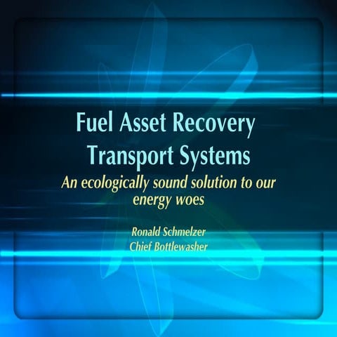 Fuel Asset Recovery (Winner 2005) | PPT