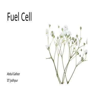 fuelcell basics renewable energy source principles usage .pptx