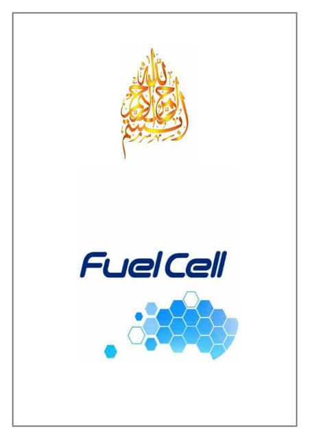 Fuel cells | PPTX