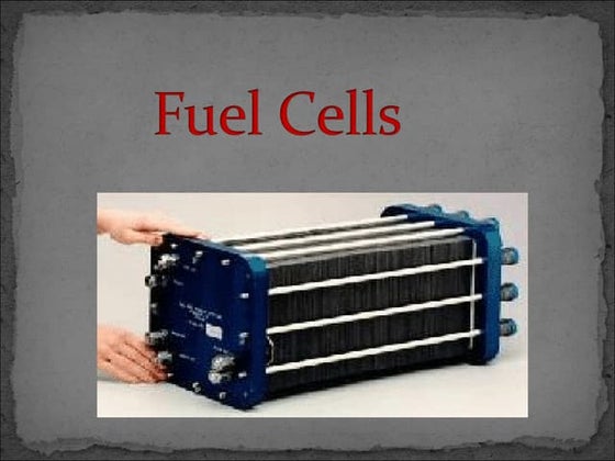 Fuel cells | PPTX