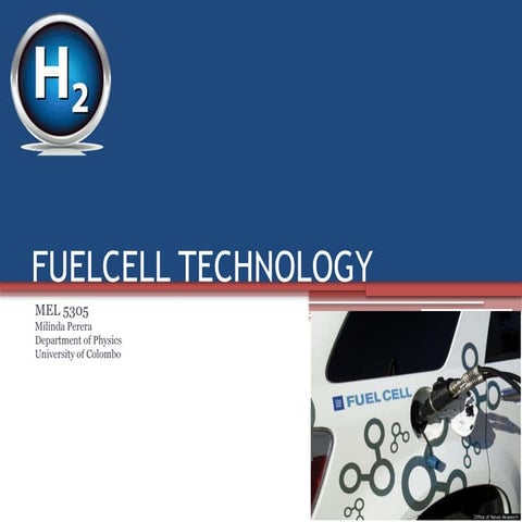Fuelcell technology | PPT