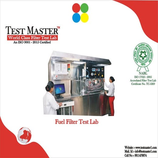 Testing/Manufacture/Fuel filter test lab | PPT