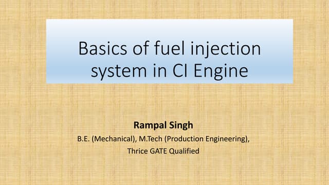 Parts of reciprocating engine | PDF