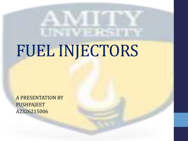 types of fuel injection system and nozzles | PDF