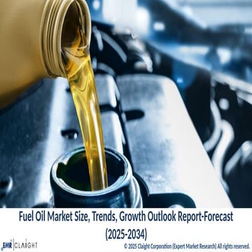 Fuel Oil Market: Trends, Drivers, and Future Outlook | PPTX