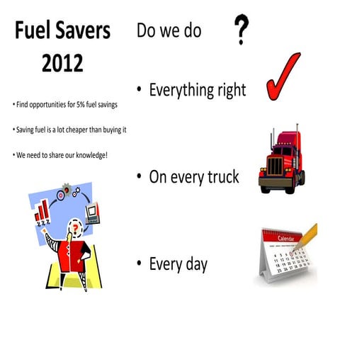 Fuel Savers 2012 Eee Leanne | PPT