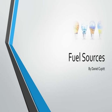 Fuel sources | PPT