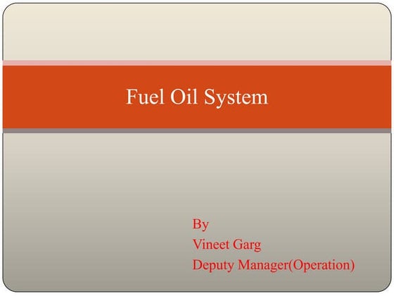 Lube Oil Rundown Tank - System Design and Operational Aspects | PDF ...