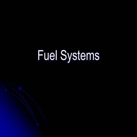 Fuel systems | PPT