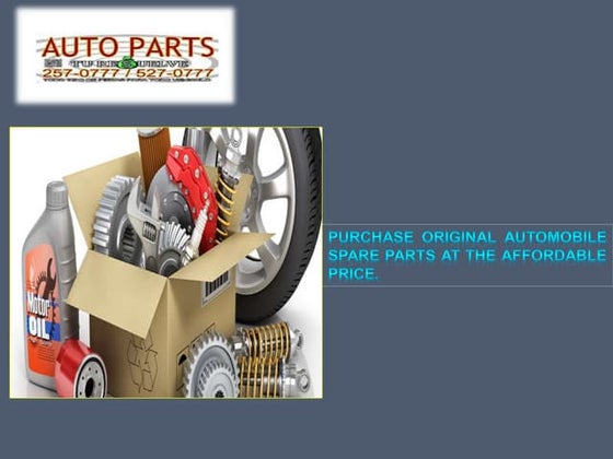 Auto parts in puerto rico | PPT