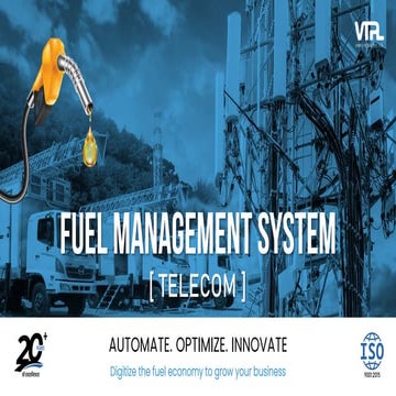 Fuel Management System - Telecom Industry | PDF