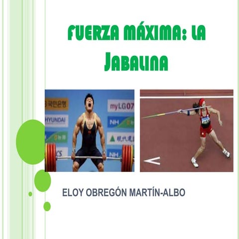 Fuerza máxima | PPTX