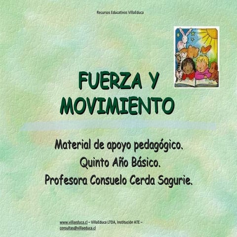 Fuerza y movimiento | PPT