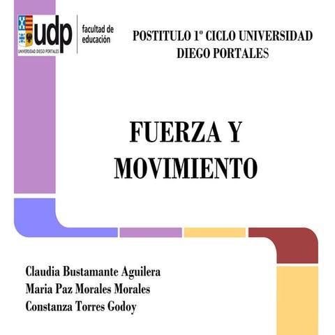 2. fuerza y movimiento | PPTX