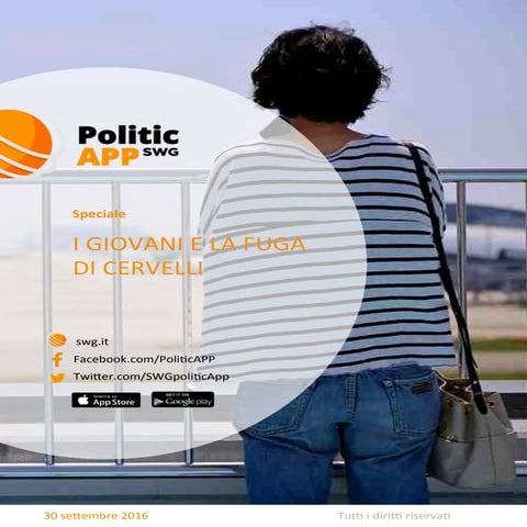I giovani e la fuga dei cervelli | PDF