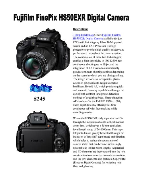 Camera Research | PPTX