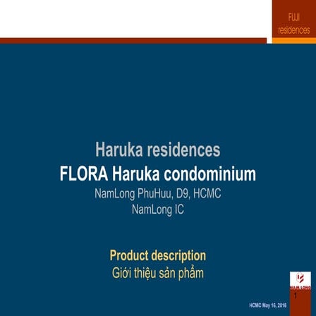 Tại sao bạn nên chọn mua căn hộ flora fuji Nam Long Quận 9 | PPT