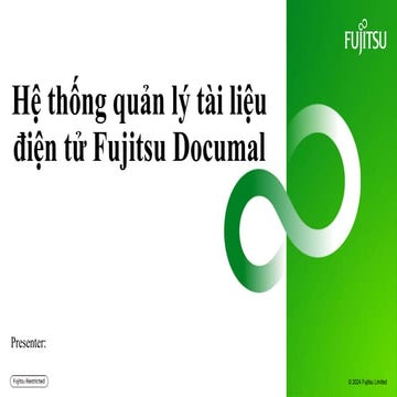 Fujitsu Documalation System Introduction 2024 | PDF