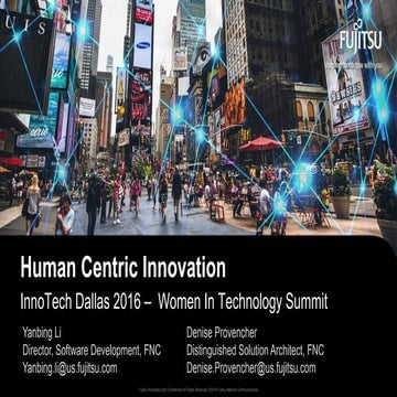 Fujitsu Human Centric Innovation | PDF | Computer Networking | Computing