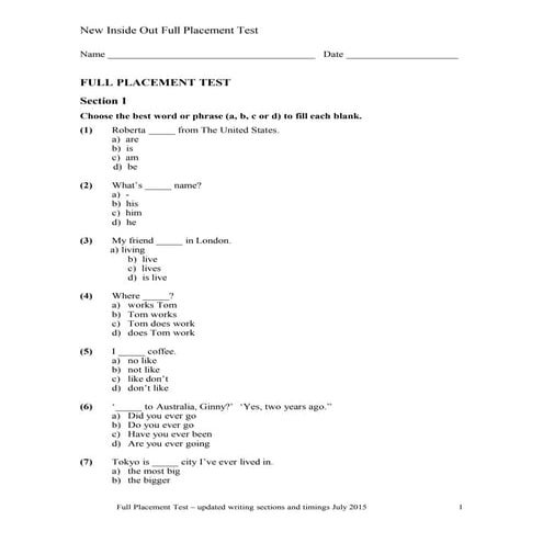 Complete guide-to-toeic-test---answer keys | PDF