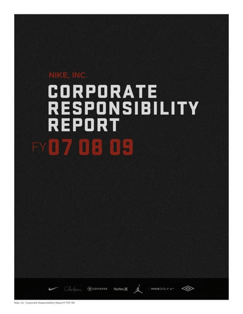 Nike Controversy | PPTX | Apparel Industry | Industries