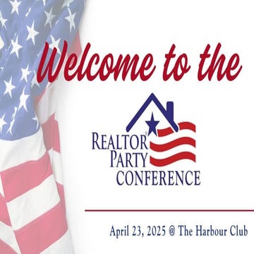 2025 Realtor Party Conference Presentation | PDF