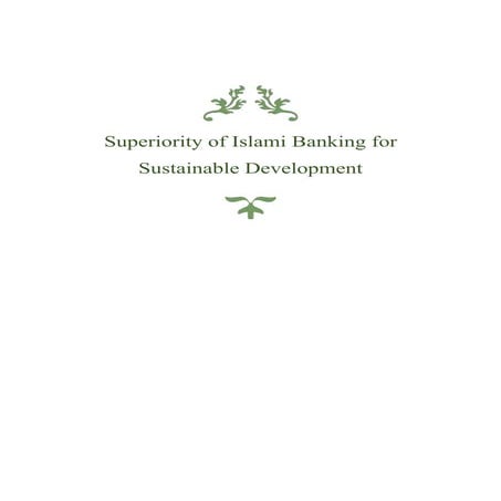Superiority of Islami Banking for Sustainable Development | PDF