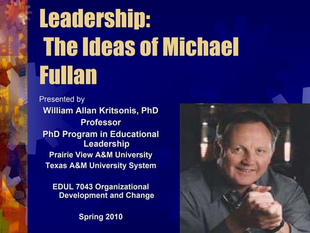 Fullan change model | PDF