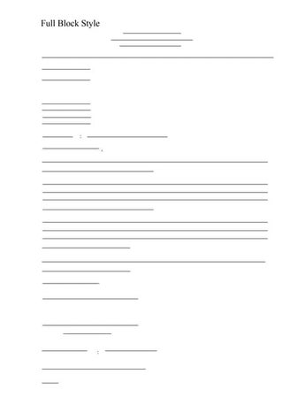 Block style (nasional) | PDF