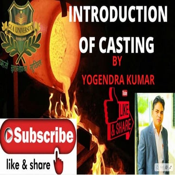 Full casting ppt | PPTX