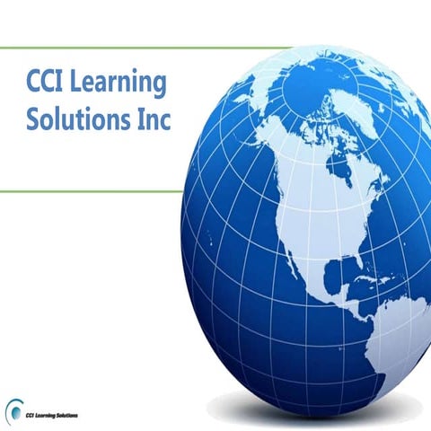 Full Cci Learning Solutions Sales Slide Deck 69 Slides | PPTX