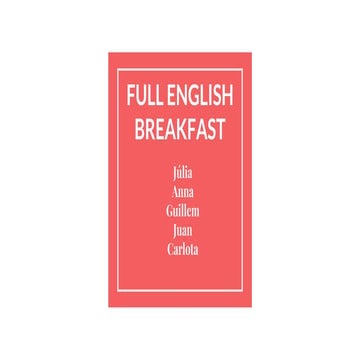 Full english breakfast | PPT