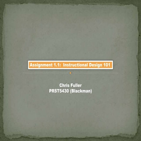 Smith & ragan instructional design theory | PPTX